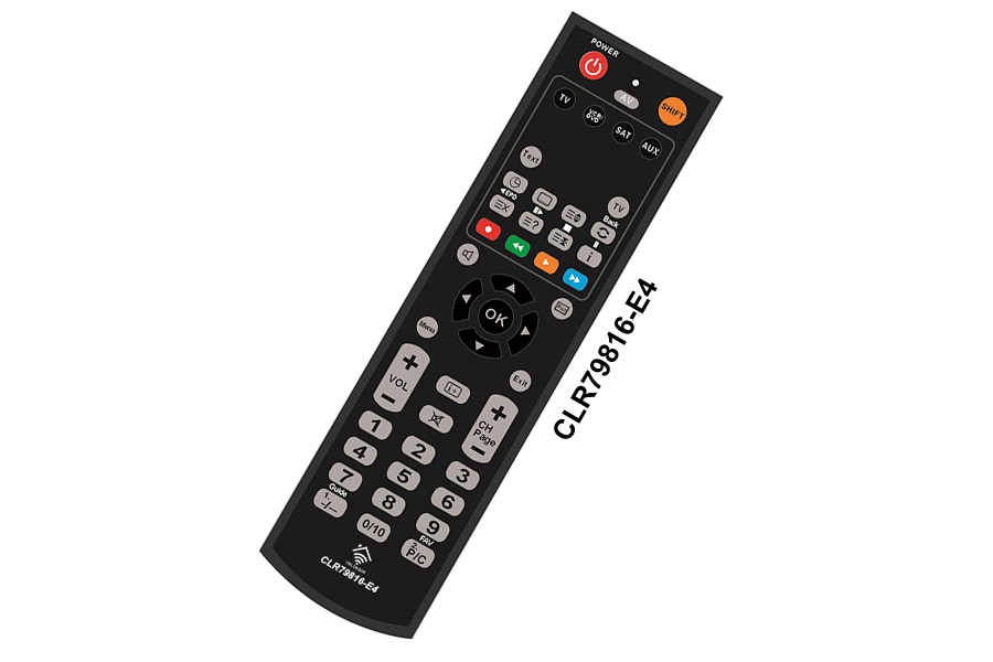 CLR79816-E4 IR Programmable Remote Control | Changzhou Longer ...