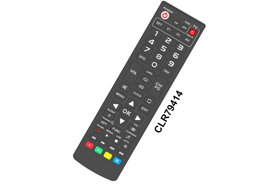 IR PROGRAMMABLE REMOTE CONTROL